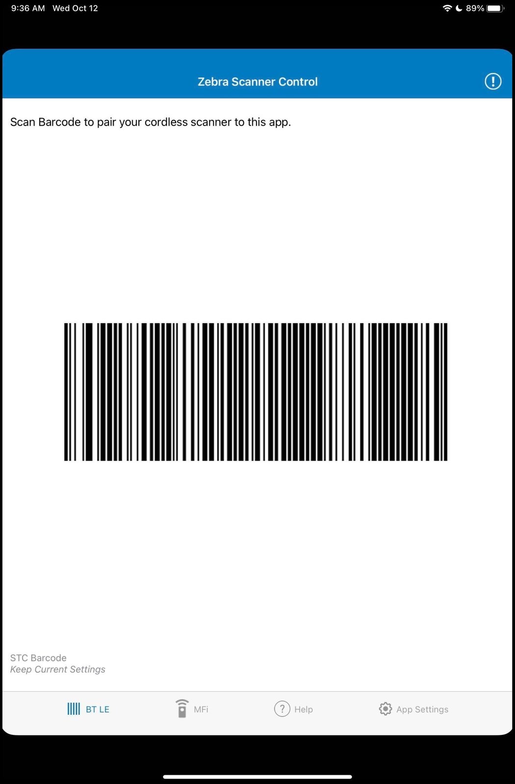 How do I set up and pair my Zebra DS-3678 HD scanner to an iOS Device?