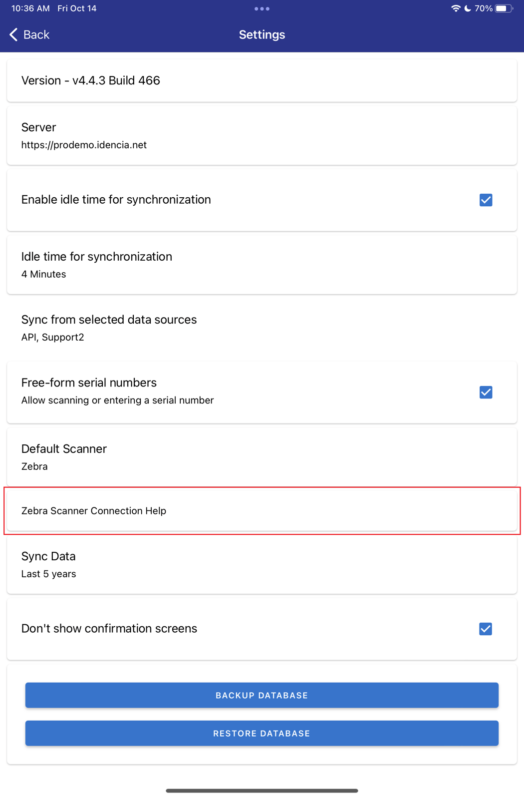 How do I set up and pair my Zebra DS-3678 HD scanner to an iOS Device?