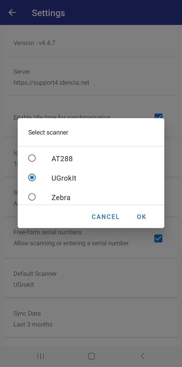 How do I connect my UGrokIt by Turck scanner?
