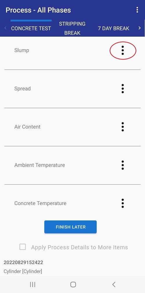 How do I use the Mobile Application's built in calculator?