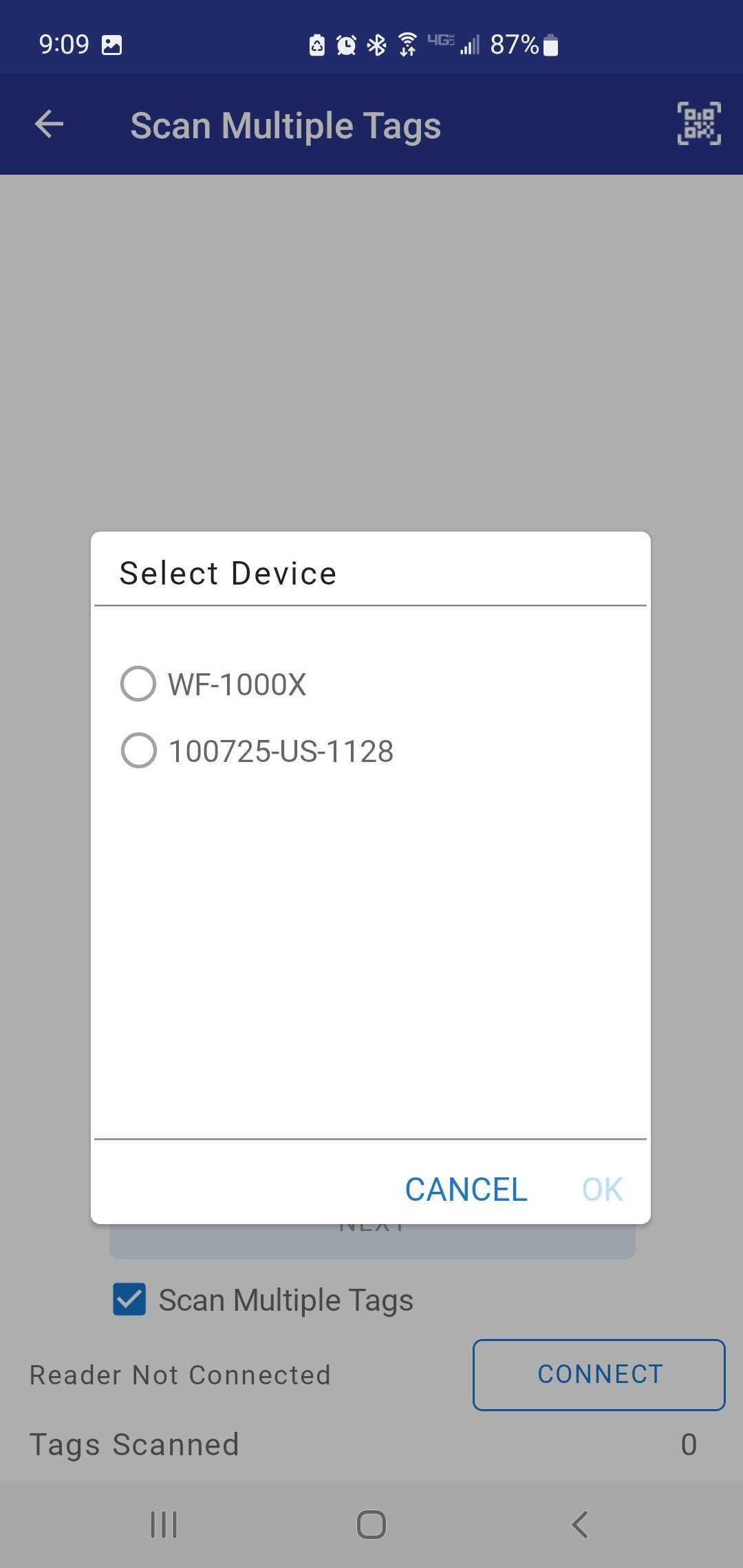 How do I set up and pair my TSL 1128 scanner to an Android Device?